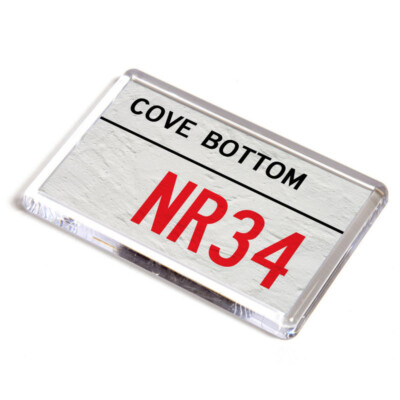 FRIDGE MAGNET - Cove Bottom NR34 - UK Postcode | eBay Australia
