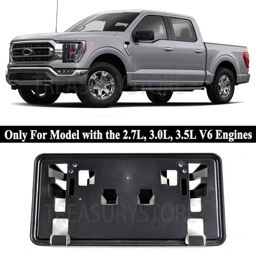 Front License Plate Panel Bracket Cover For Ford F150 2021-2023 ML3Z ...
