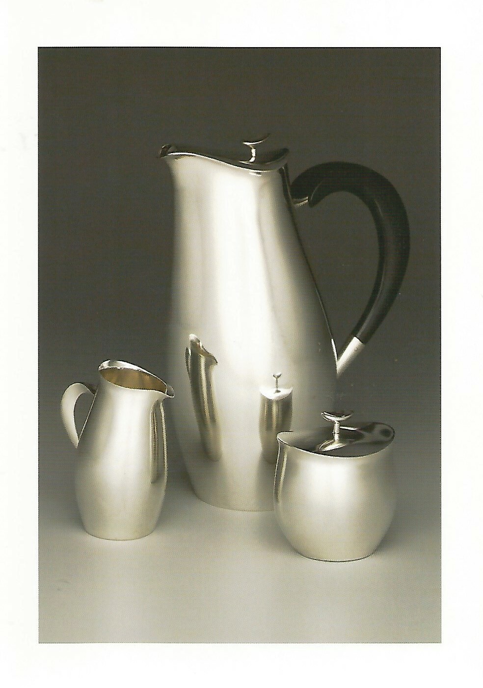 Postcard Contour Beverage Set Towle Robt King & John Van Koert DMA ...