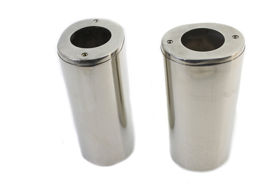 Fork Slider Cover Stainless Steel fits Harley Davidson | eBay