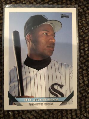 BO JACKSON TOPPS 1993 BASEBALL CARD CHICAGO WHITE SOX IN MINT COND!! | eBay