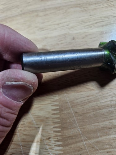 CONICAL T 404 20 DEG. TAPERED END MILL CUTTER | eBay