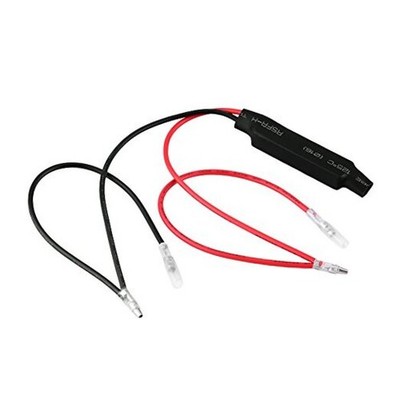 2 Pcs 10W LED Light Load Resistor In-line Motorcycle Resistors LED Turn ...