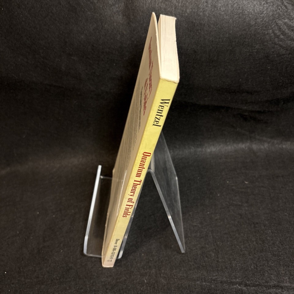 Quantum Theory of Fields by Gregor Wentzel Dover TPB 2003 | eBay