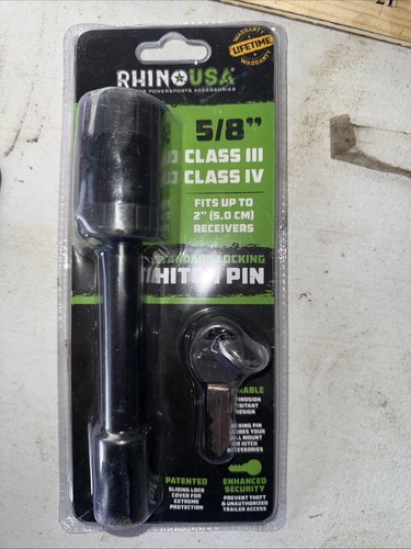 Rhino 5/8 Class lll lv Locking Hitch Pin | eBay