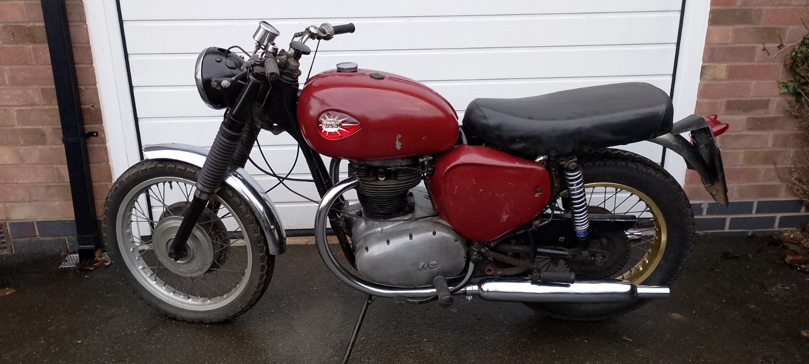 1962 Bsa A65 Running Project - Bike Years - 1960s