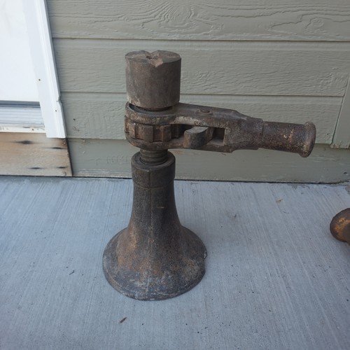 Vintage Ratcheting Screw Jack House Barn Railroad Jack #17 Heavy! | eBay