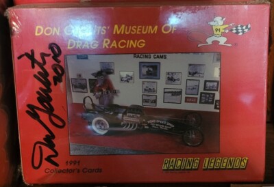 "Big Daddy" Don Garlits Autographed 1991 Museum Of Drag Racing cards | eBay