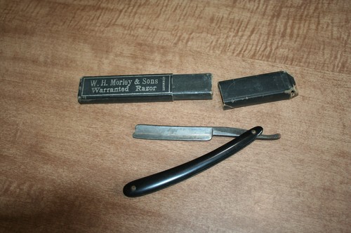Vintage J.R. Torrey Razor Co. Straight Razor Worcester Mass 5/8" Wide ...
