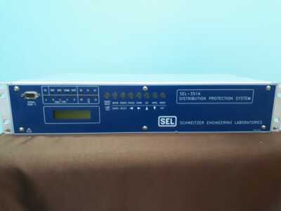 Schweitzer SEL 351-A Distribution Protection System P/N 0351A00H24554X1 ...