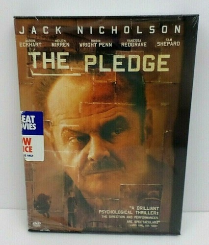 The Pledge (DVD, 2001) Jack Nicholson Robin Wright Sealed Torn Wrap ...