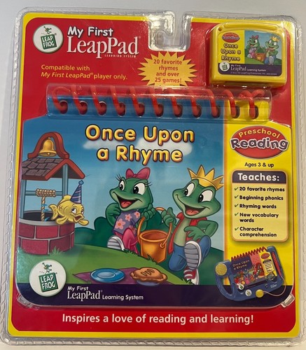 My First LeapPad Once Upon a Rhyme Preschool Reading cartridge NEW | eBay