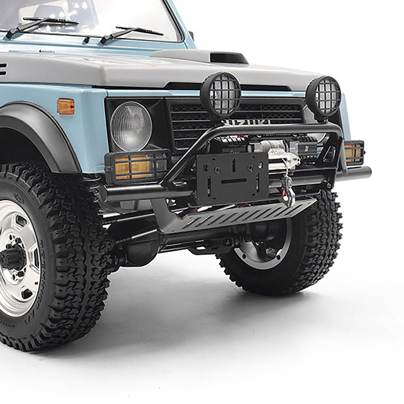 Metal TUBE Front Bumper Spotlight Accessories for Capo 1:6 Samurai ...