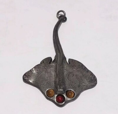 Ivar Hyden Stingray Pendant 2 1/2 Inch Signed | eBay