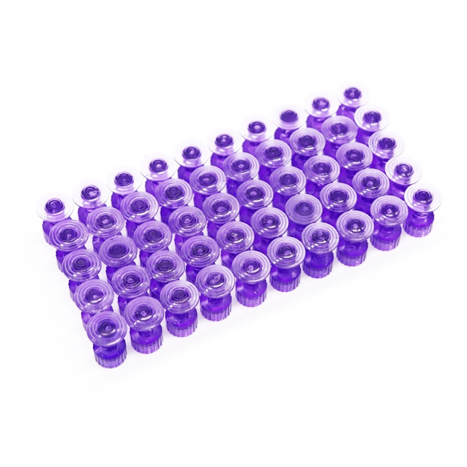 Purple 50Pcs PDR Glue Pull Tabs Automotive Paintless Dent Repair Hail ...