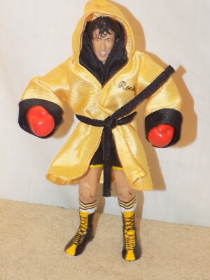 Rocky Balboa Training Gear Fight Rocky II 2 boxing figure JAKKS Gold ...