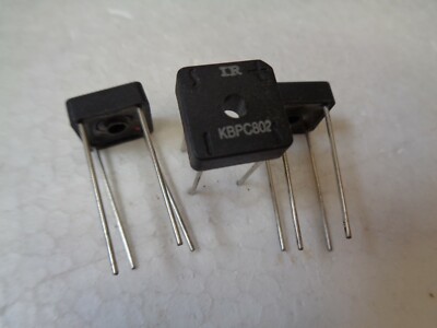 KBPC802 (2 PER SALE) INTERNATIONAL RECTIFIER Silicon Bridge Rectifier 8A 200V | eBay UK