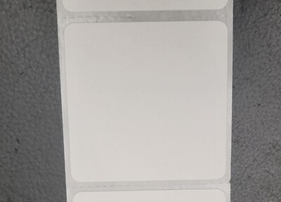 12 Thermal Label Rolls, 1" core,perf,2"/2.75"/3"/3.5"(wide) x 2"(high ...