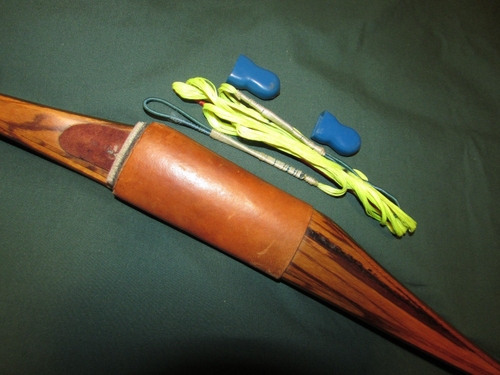 MARTIN ARCHERY LONGBOW & String, 68", 55#@28", Ser.#ML-14 5281, Big ...