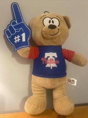 Philadelphia Phillies Plush Bear 2019 Genuine MLB Merchandise | eBay