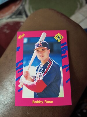 BOBBY ROSE 1990 TRAVEL CLASSIC BLUE/PINK #T41 FREE SHIPPING | eBay