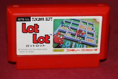 Lot Lot (Famicom, Japan 1985) Authentic Game Cartridge GTS-LL | eBay