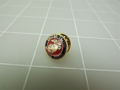 BRAND NEW Lapel Pin USMC United States Marine Corps Mini Emblem Enamel ...