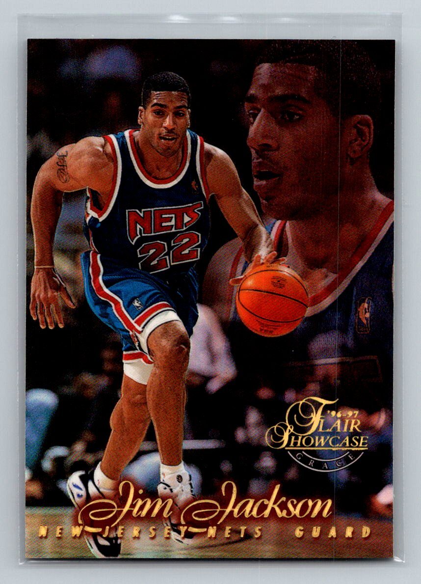 1996 Flair Showcase Jim Jackson Row 1 New Jersey Nets | eBay