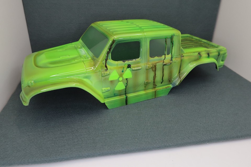 New Custom Painted 1/10 Jeep Gladiator Rubicon Body Slash Senton 3s E ...