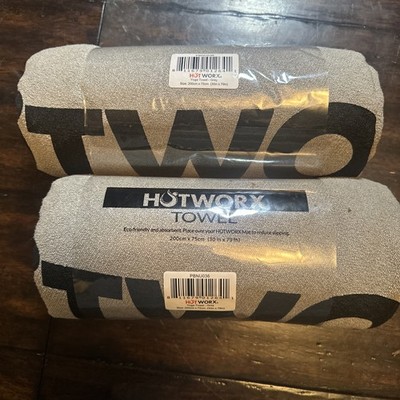 Hotworx Yoga Mat Grip Towel 79x30 Mat Hot Yoga HotWorks Mat Non Slip ...