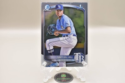 Gary Gill Hill Rays 2025 Topps Bowman Chrome Prospect 1st Rookie RC # ...