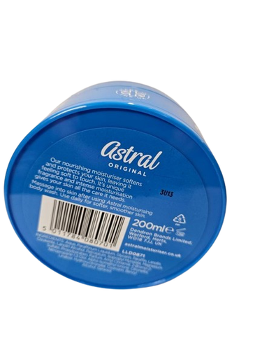 ASTRAL Face & Body Intensive Moisturiser Cream, glycerin and petrolatum ...