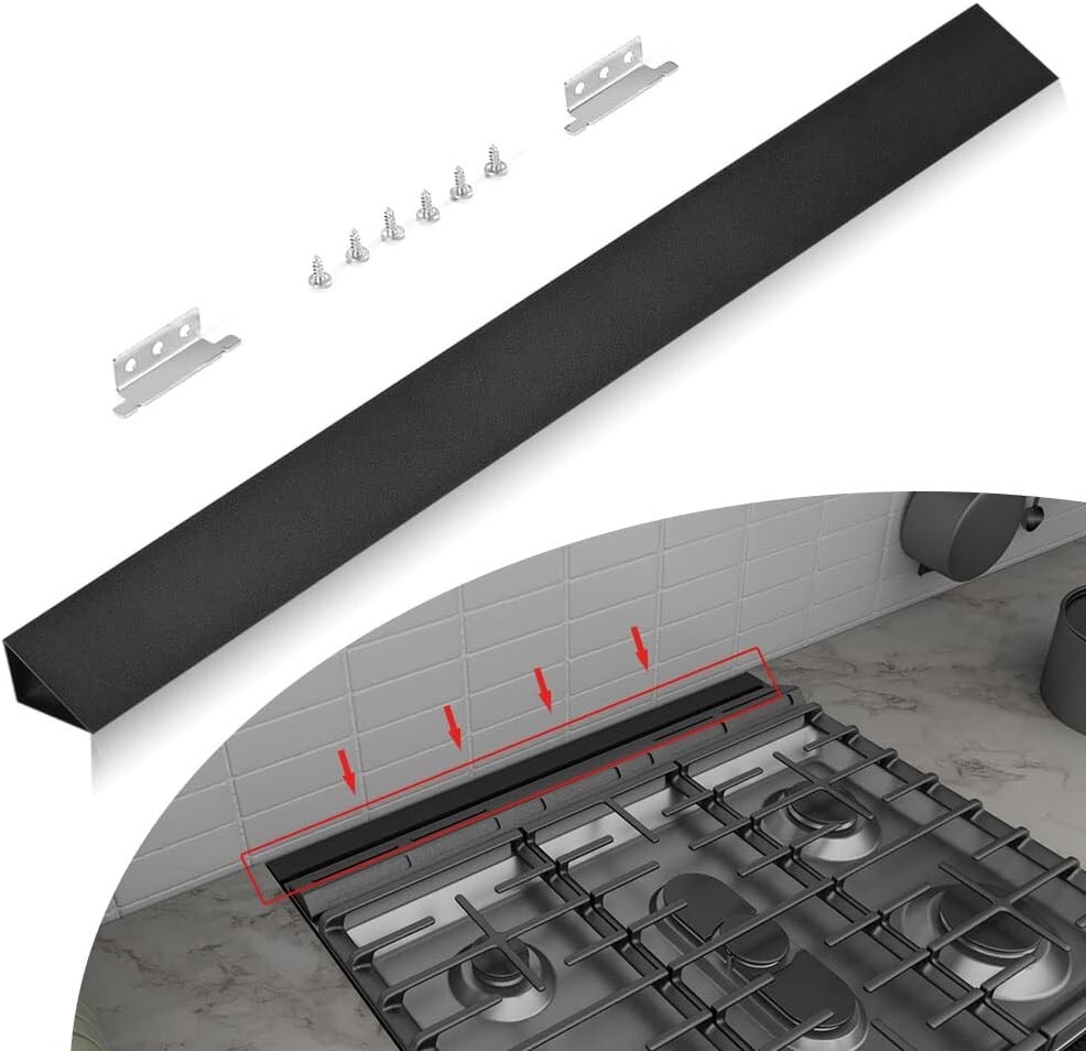 Back Of Stove Shelf For Gap Universal Slide-in Range Rear Filler Kit ...