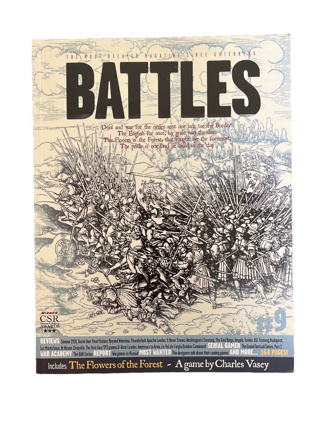 Battles Magazine #9 Sep 2013 With The History War game The Flowers of ...