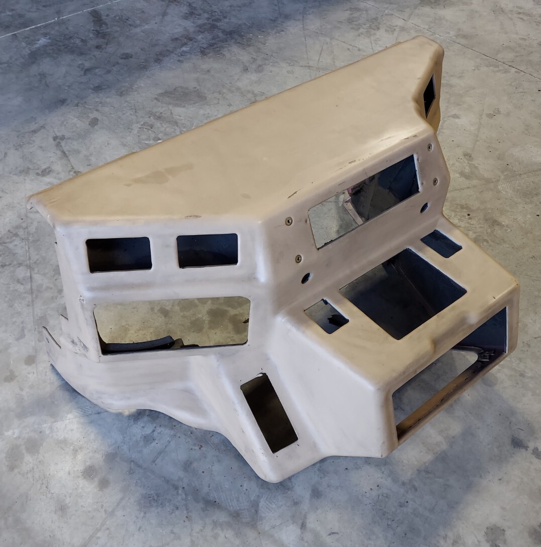 New Tan OEM 1999 HUMMER H1 Front Console Doghouse Engine Cover AM ...