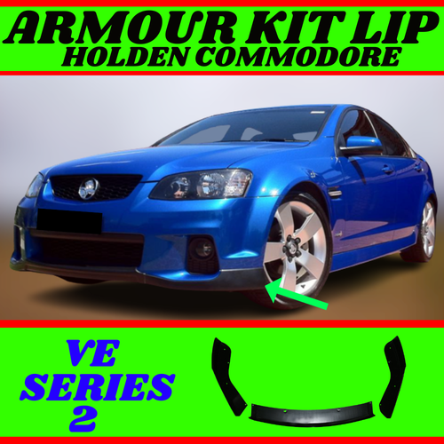 Armour Kit Lip FOR VE SERIES 2 HOLDEN COMMODORE (3 Pieces) SV6 Wagon ...