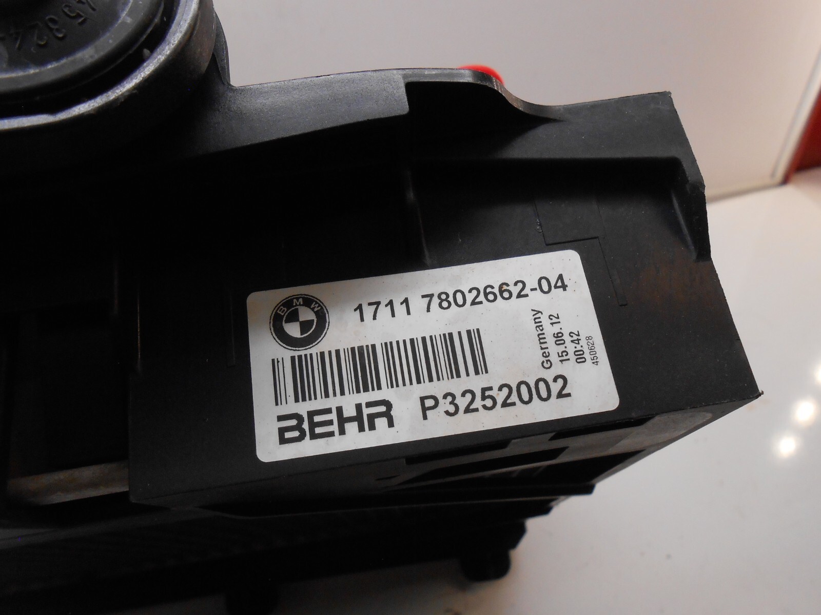 11-14 BMW 5 Series F07 Auxiliary Radiator r17117806190 / 7806190 BT0112 ...