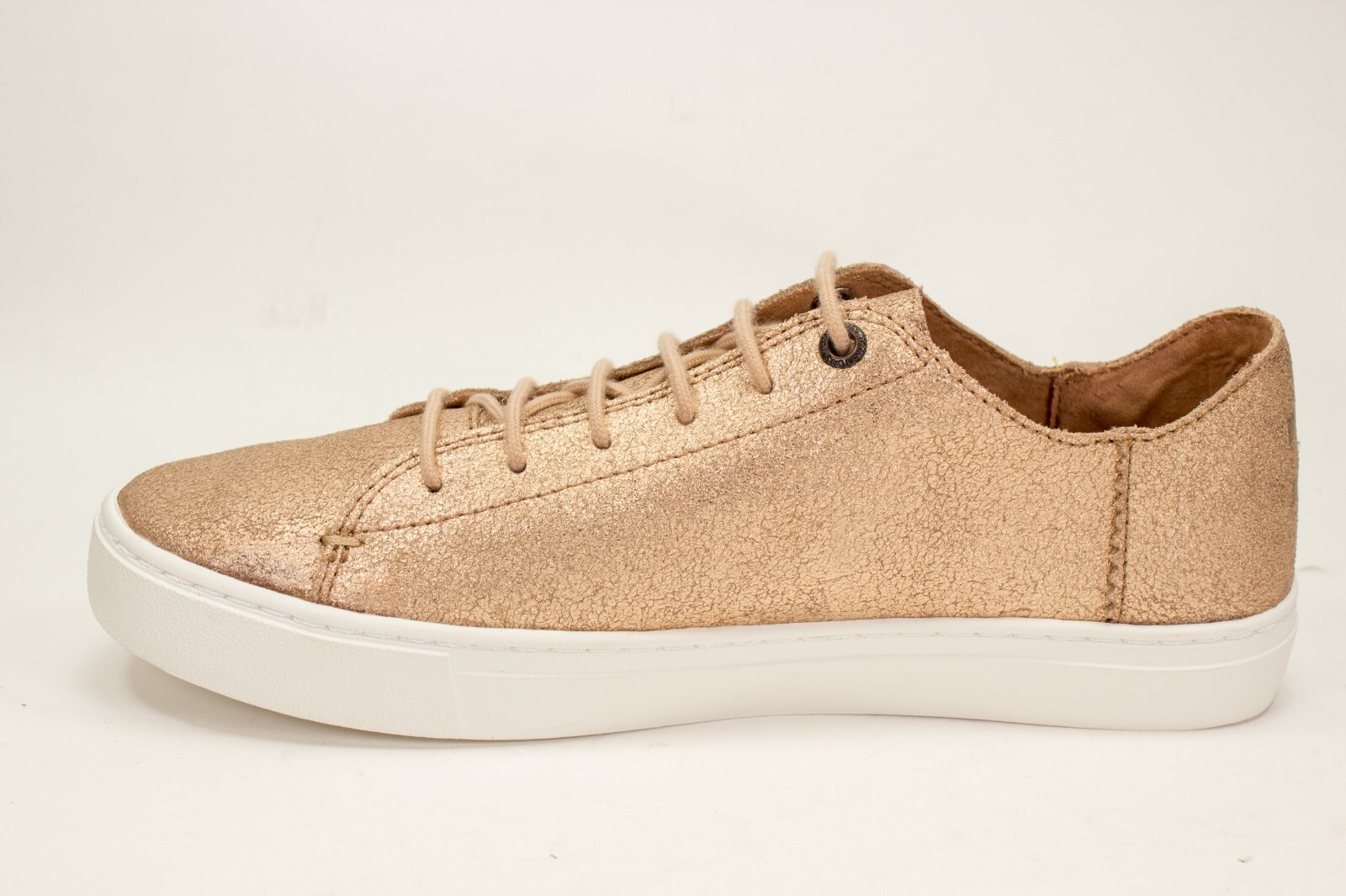Toms Rose Womens US 9 Gold Metallic Leather Lenox Sne… - Gem