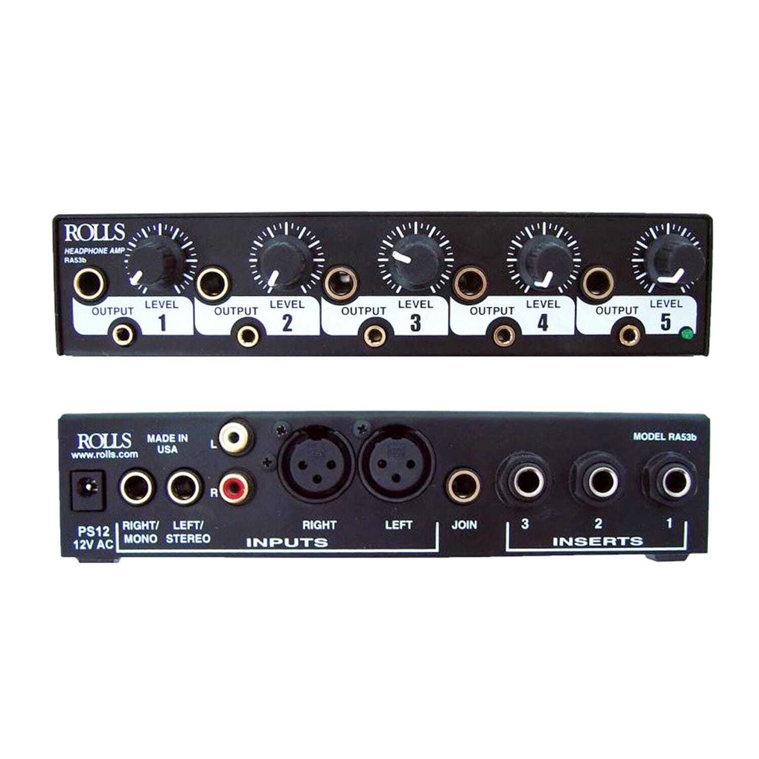 Rolls RA53 5 Channel Headphone Amplifier for sale online | eBay