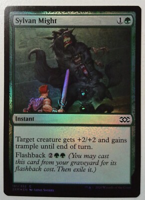 Sylvan Might *FOIL Common* Magic MtG x1 Double Masters | eBay