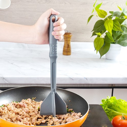 2Pcs Meat Chopper Non-Stick Ground Beef Masher Heat Resistant Meat ...