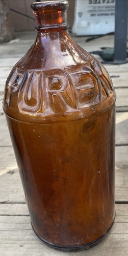 vintage brown purex bottle | eBay