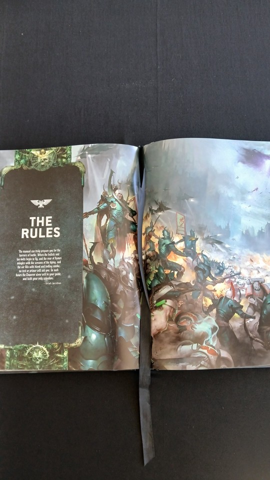 Warhammer 40K 40,000 Core Book Hardcover Book 9th Edition Games ...