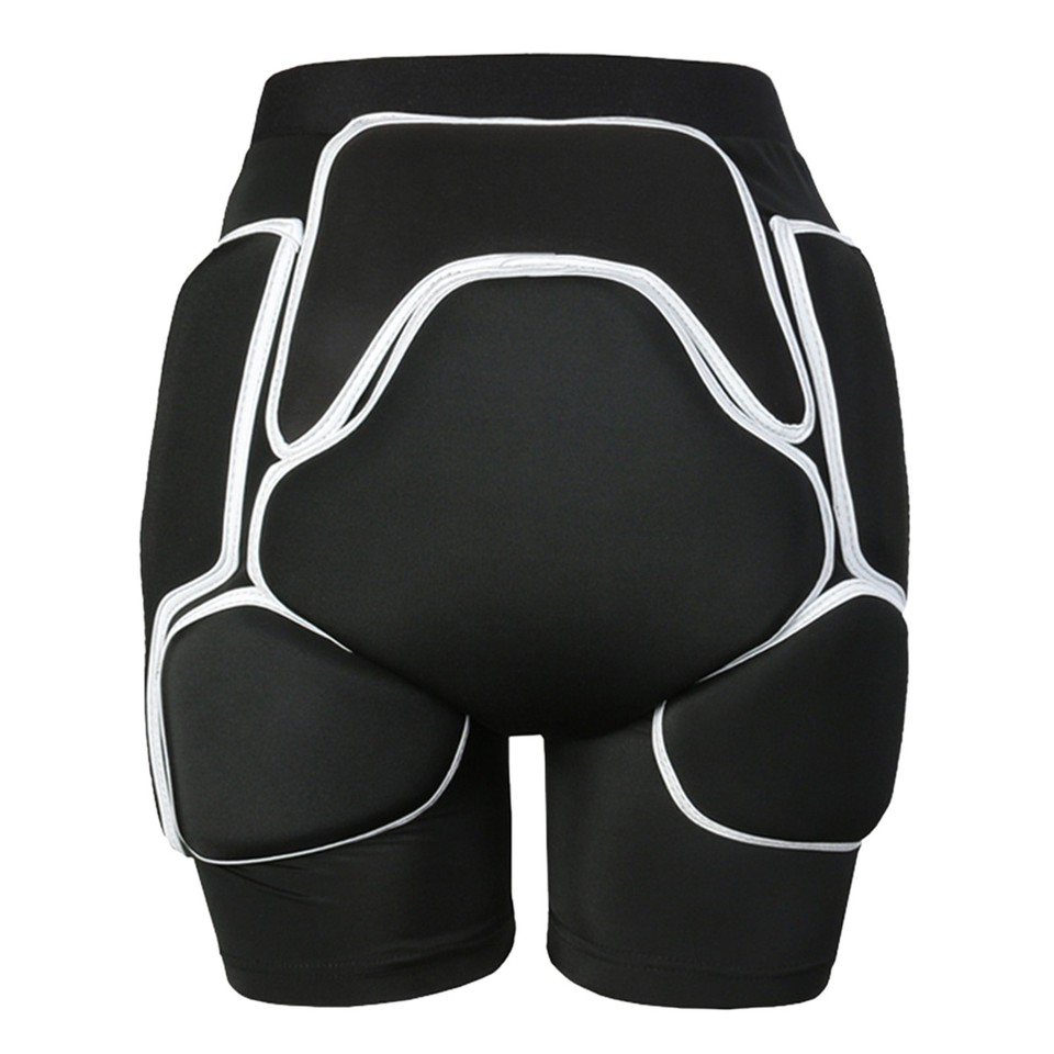 Adults Tailbone Hip Butt Pad 3D Hip Protector Padded Shorts For Ski ...