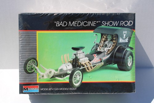 Bad Medicine Show Rod 1/24 Plastic Monogram Model Kit Unopened MFD 1986 ...