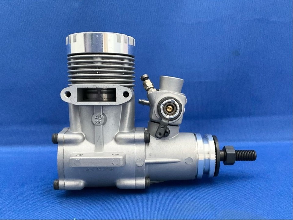 OS Engine MAX-40F SR 6.5cc Glow Engine for RC Airplane Vintage Rare ...