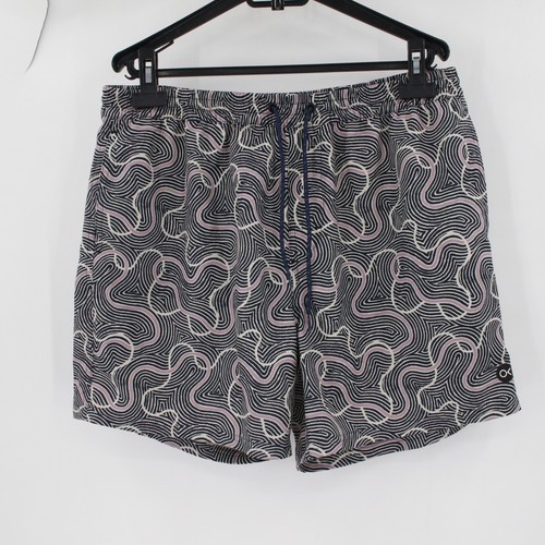 outerknown swim trunks men's Large 5.5" board shorts geometric print ...