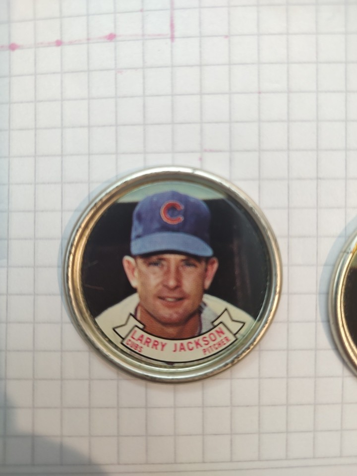 Vintage 1960s Topps Baseball Pin Lot (3) Frank Robinson | Larry Jackson ...