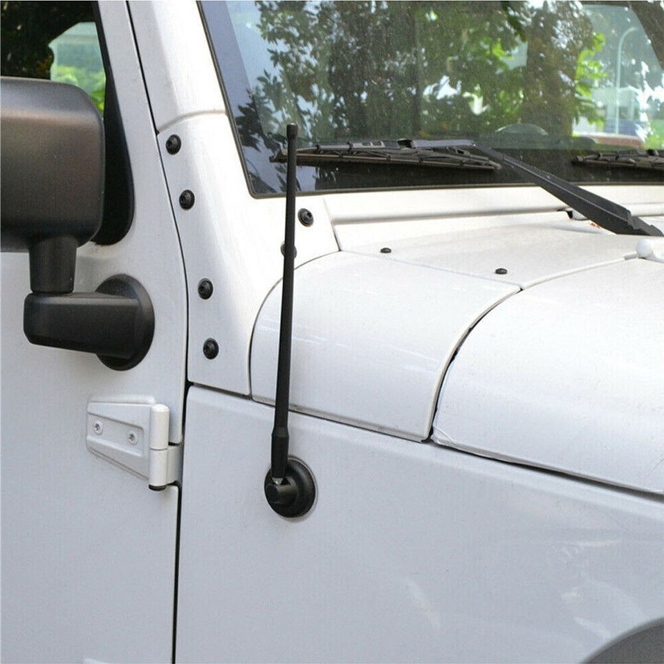 13'' Radio Antenna FM/AM Reception Mast for 2007-22 Jeep Wrangler JK ...