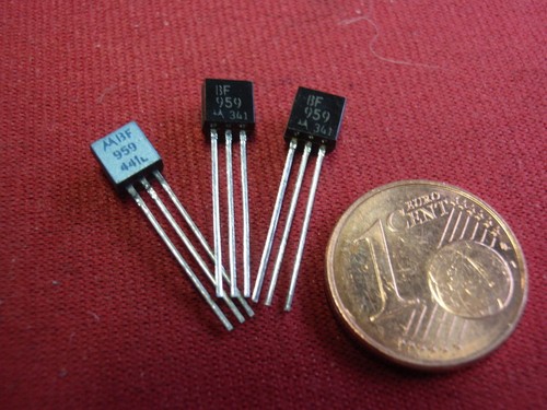 TRANSISTOR BF959 NPN VHF TV-ZF 1100Mhz OFW 3x 22283-31 4016998793240 | eBay